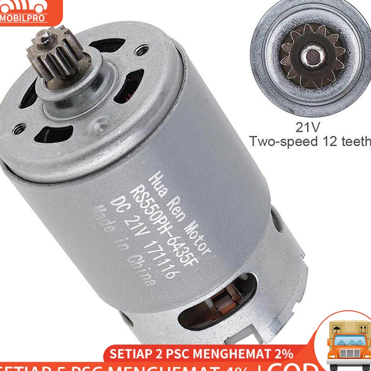 Jual Cev RS55 Motor Dc168 RPM dengan Gear Box Torsi Tinggi dan ...