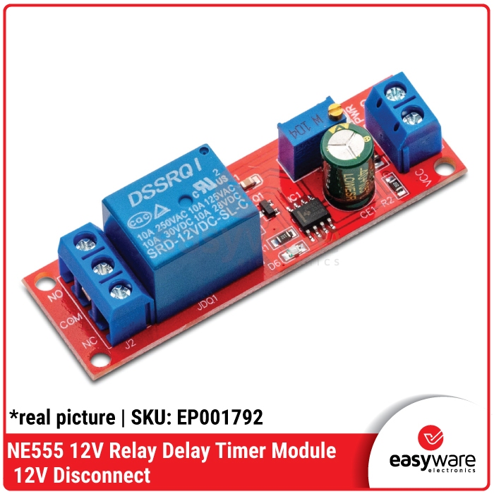 Jual NE555 Delay Timer module DC 12V with optocoupler | Shopee Indonesia