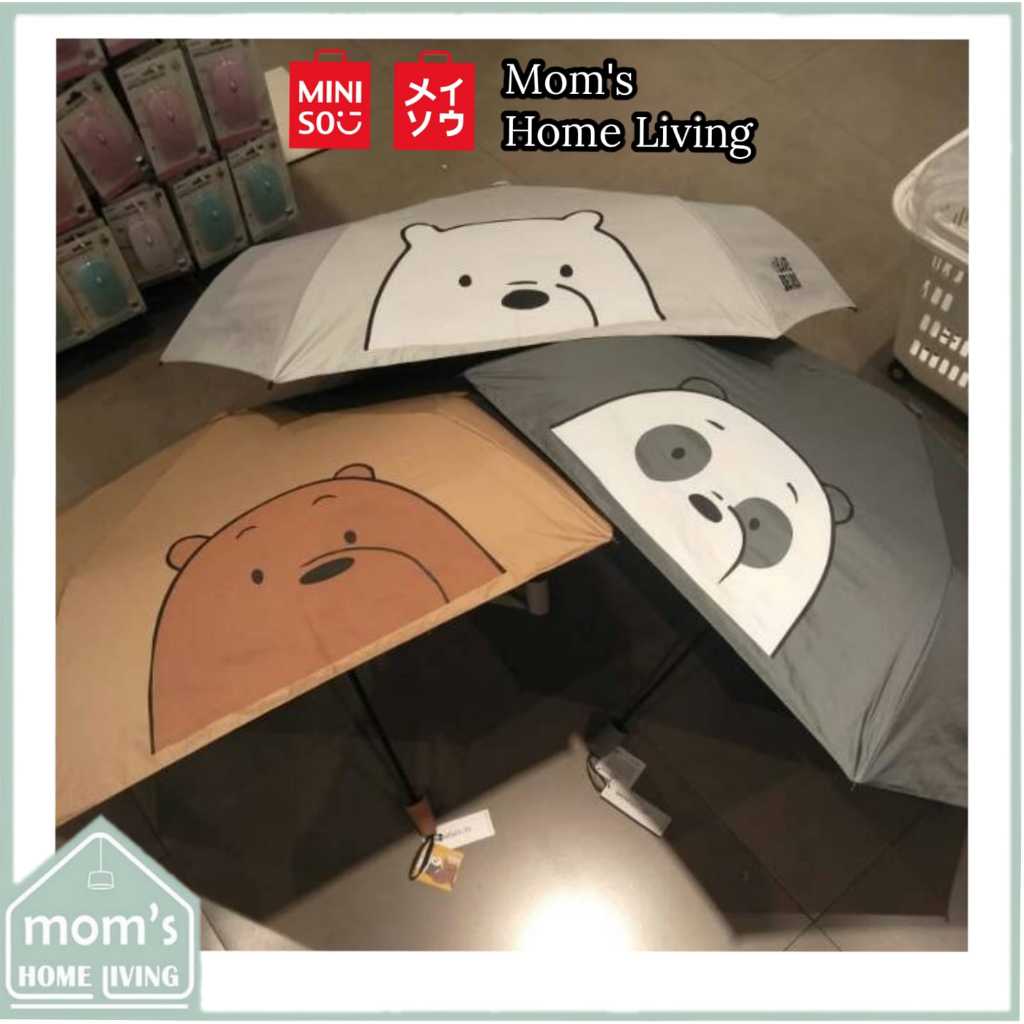 Jual MINISO X WE BARE BEARS / Disney series . PAYUNG LIPAT WBB / cute ...