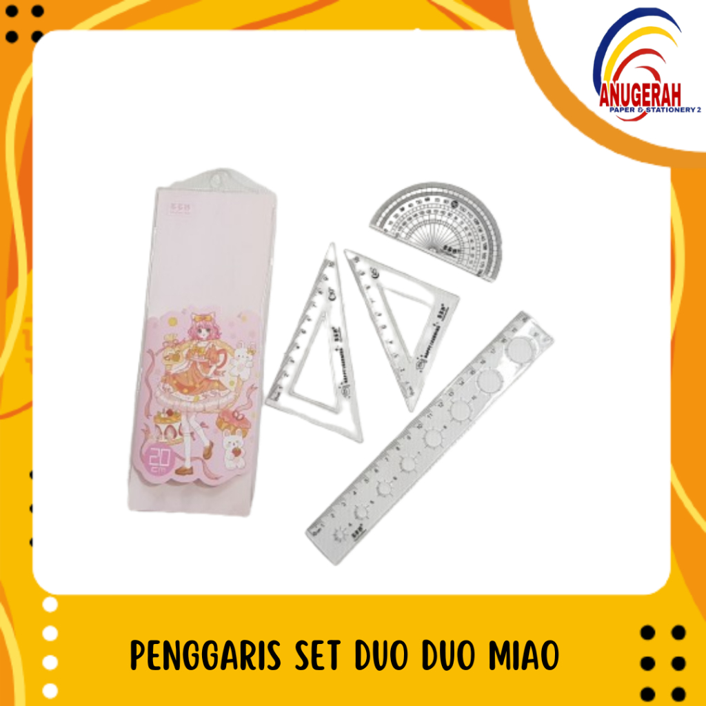 Jual PENGGARIS SET DUO DUO MIAO NO. 8139 (SET) | Shopee Indonesia