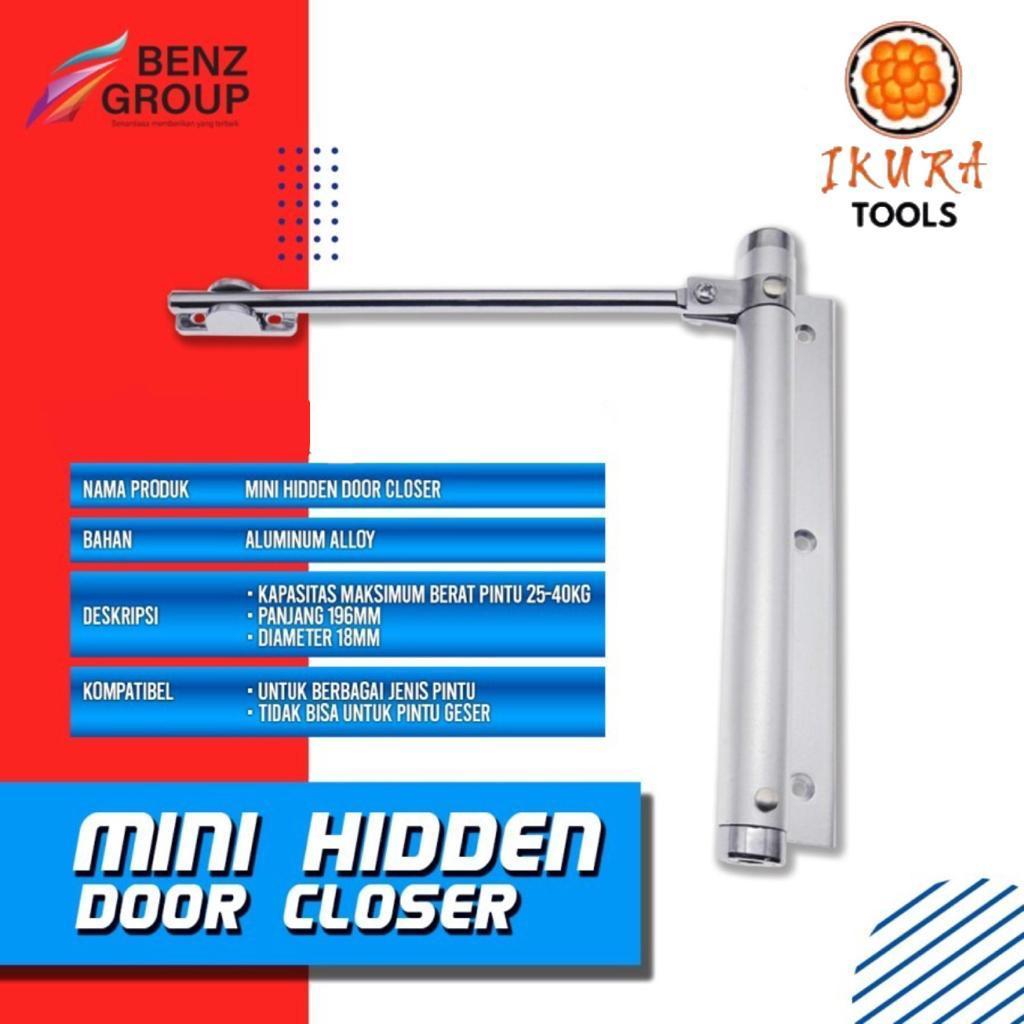 Jual Ikura Tools Door closer mini hidden Alat penutup penahan pintu ...