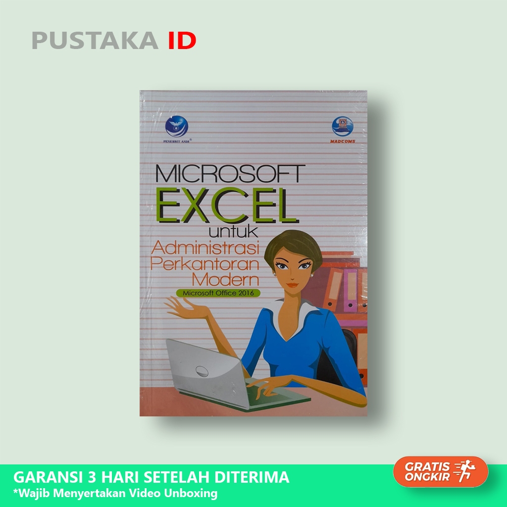 Jual Buku Microsoft Excel untuk Administrasi Perkantoran Modern, Microsoft Office 2016 ...