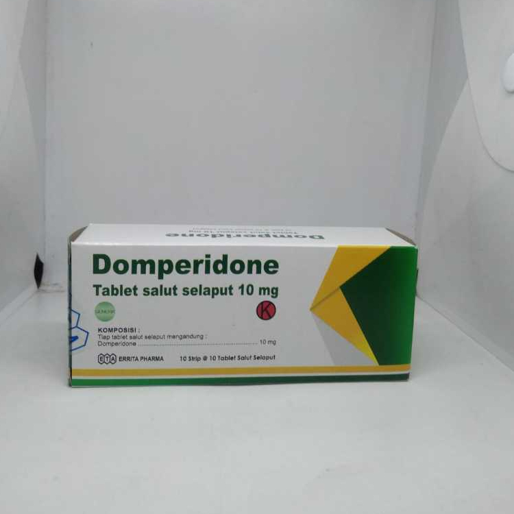 Jual DOMPERIDONE 10MG 1 STRIP 10 TABLET ERRITA | Shopee Indonesia