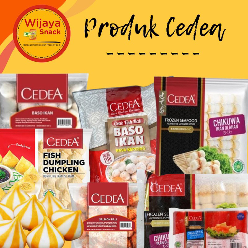 Jual Produk Cedea (Dumpling,Otak,Crabstik, Fishroll,Chikuwa,Odeng ...