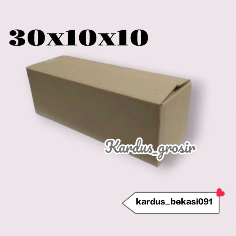 Jual kardus box packing 30x10x10 | Shopee Indonesia
