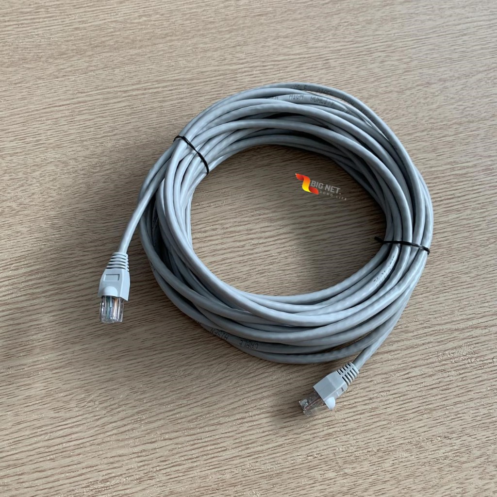 Jual Kabel Lan (RJ45) CAT6E-10Meter# CABLE LAN CAT6E-10M | Shopee Indonesia