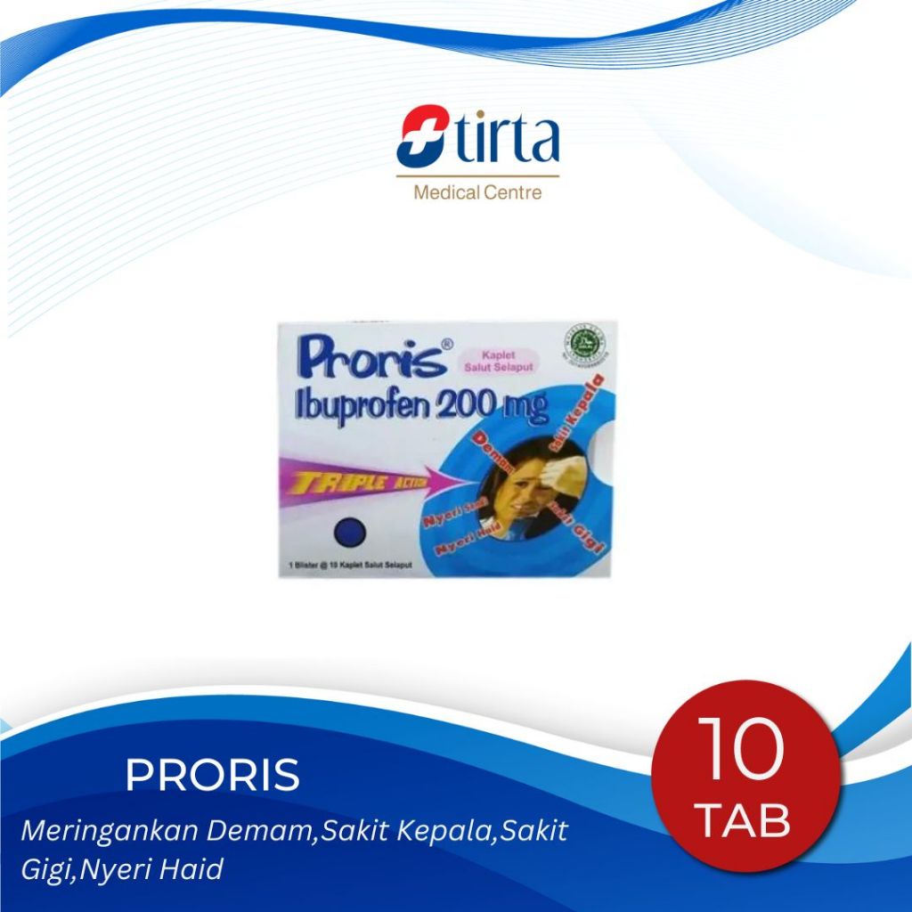 Jual Proris Triple Action 10 Kaplet - Obat ini dapat digunakan untuk ...