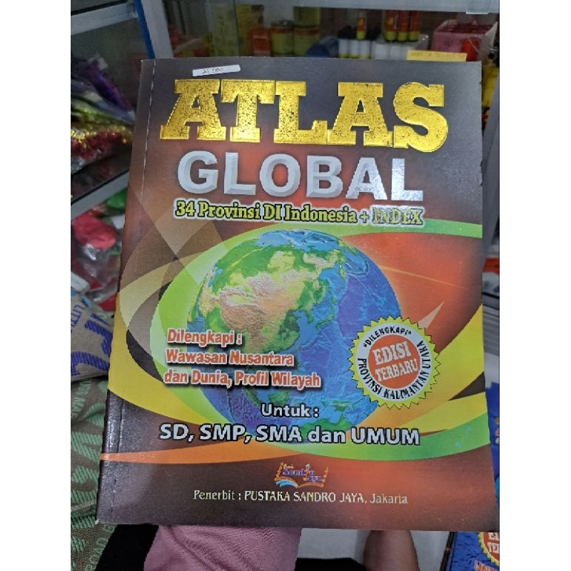 Jual Buku ATLAS GLOBAL | Shopee Indonesia
