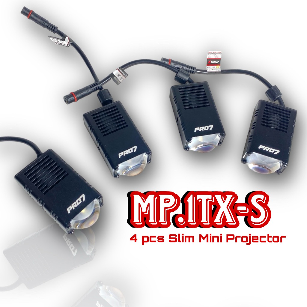Jual PRO7 MP.1TX-S Mini Projector Lens Slim Edition | Shopee Indonesia
