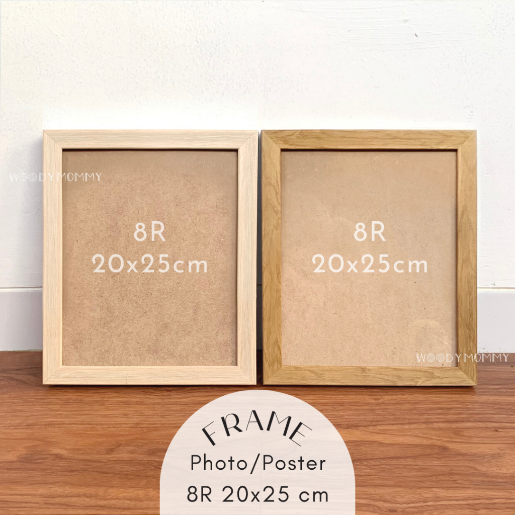 Jual Frame Foto 8R 20x25 cm - Bingkai Poster 20x25cm 20,3x25,4 cm ...