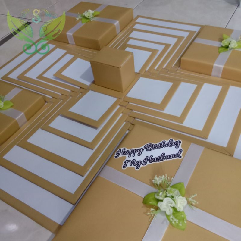 Jual Explosion Box (Tanpa Jajanan) - Box Layer - Kado Box Kosong ...