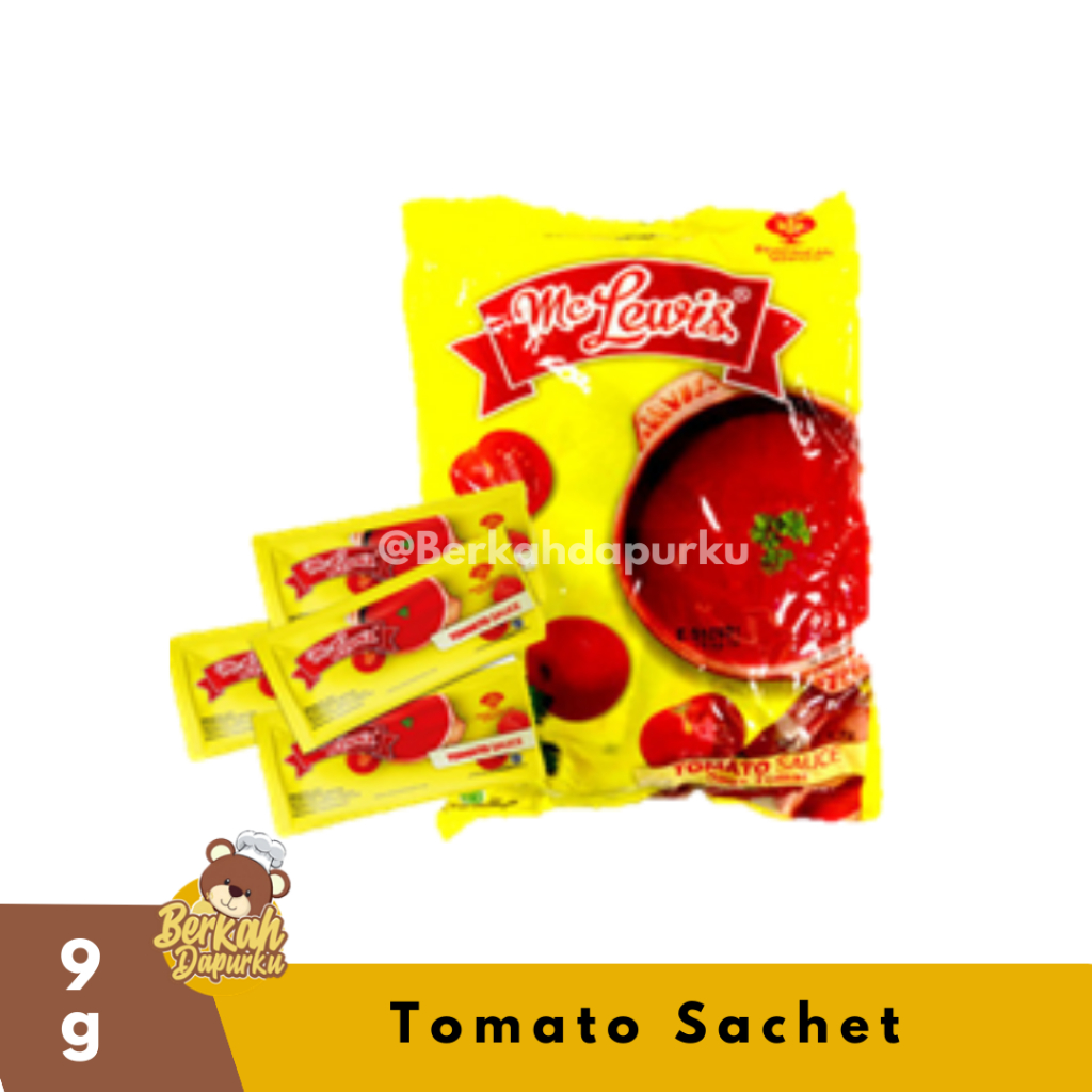 Jual Mc Lewis Tomato Sachet 9g X 25pcs | Shopee Indonesia