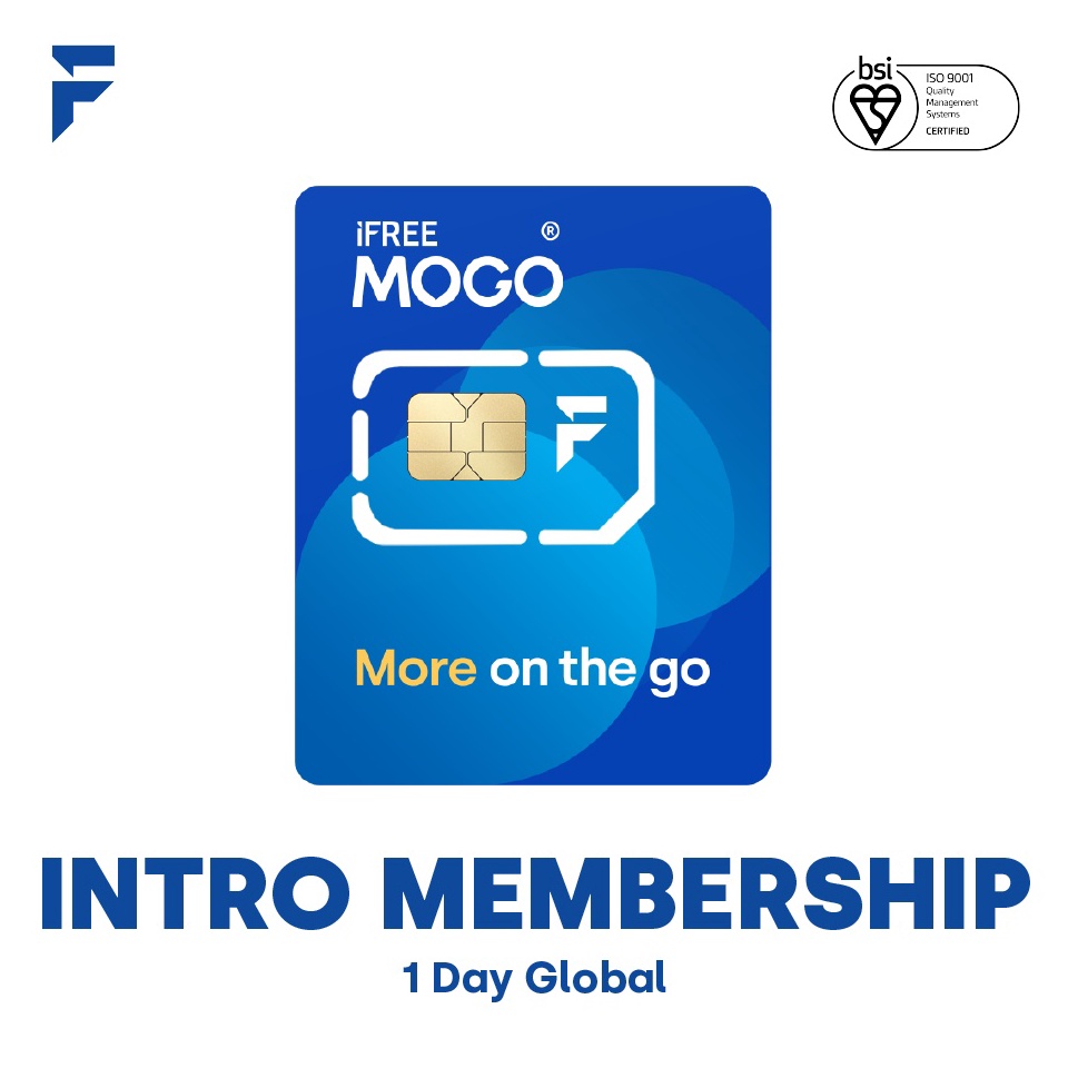 Jual VIRAL iFREE MOGO S 1 Day Global SIM Card | Shopee Indonesia