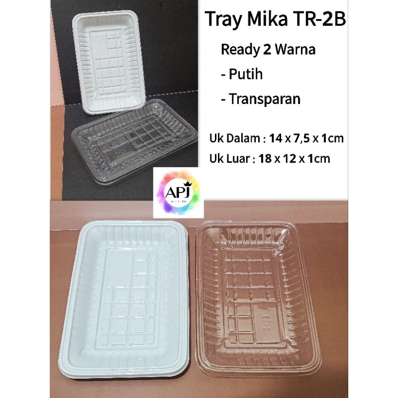 Jual Tray Mika Buah & Sayur TR-2B/ Tray Mika Sayur Buah / Tray Mika ...