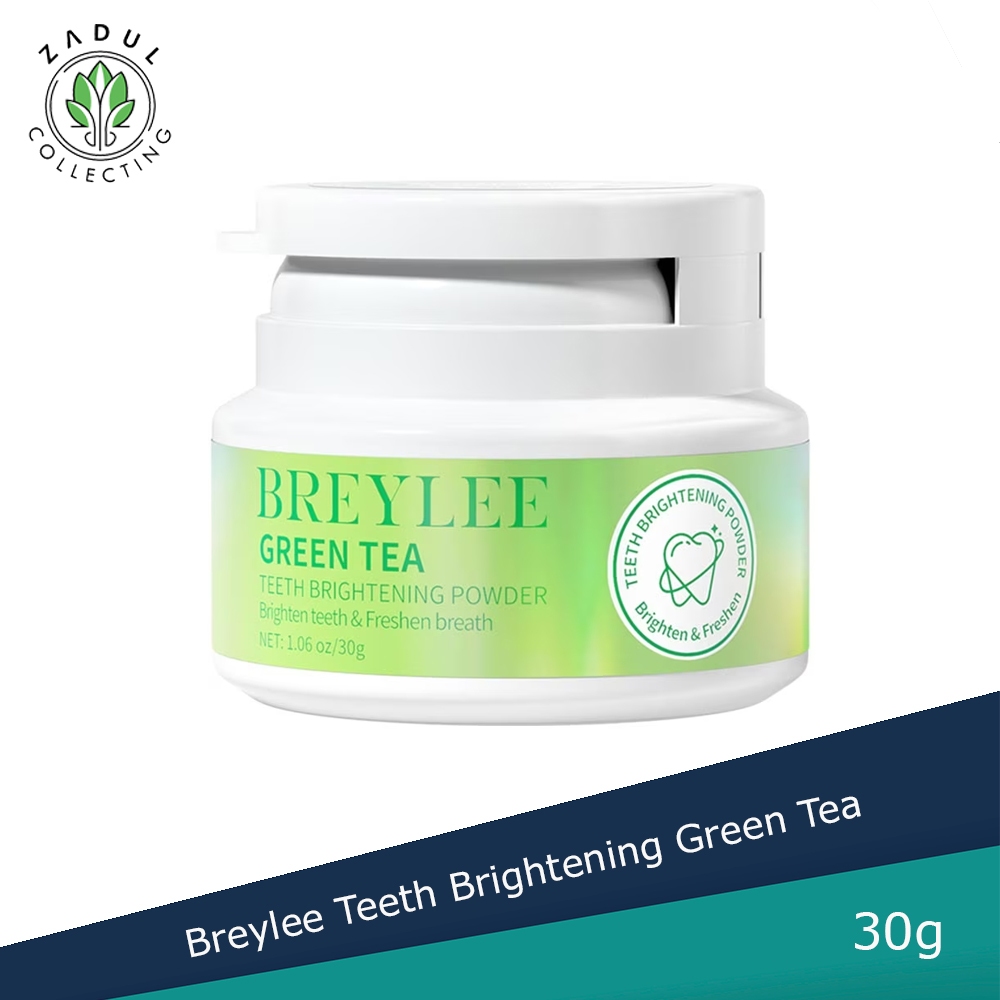 Jual Breylee Green Tea Teeth Brightening Powder 30g | Shopee Indonesia