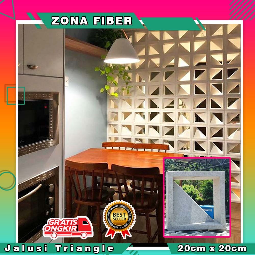 Jual cetakan loster fiber, cetakan loster dinding,cetakan roster fiber ...