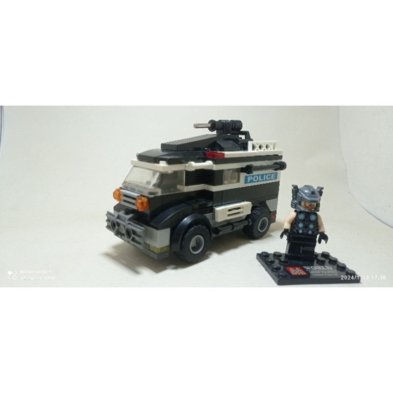 Jual Lego kw mobil polisi/Lego SWAT/Lego kendaraan/Lego mainan second ...