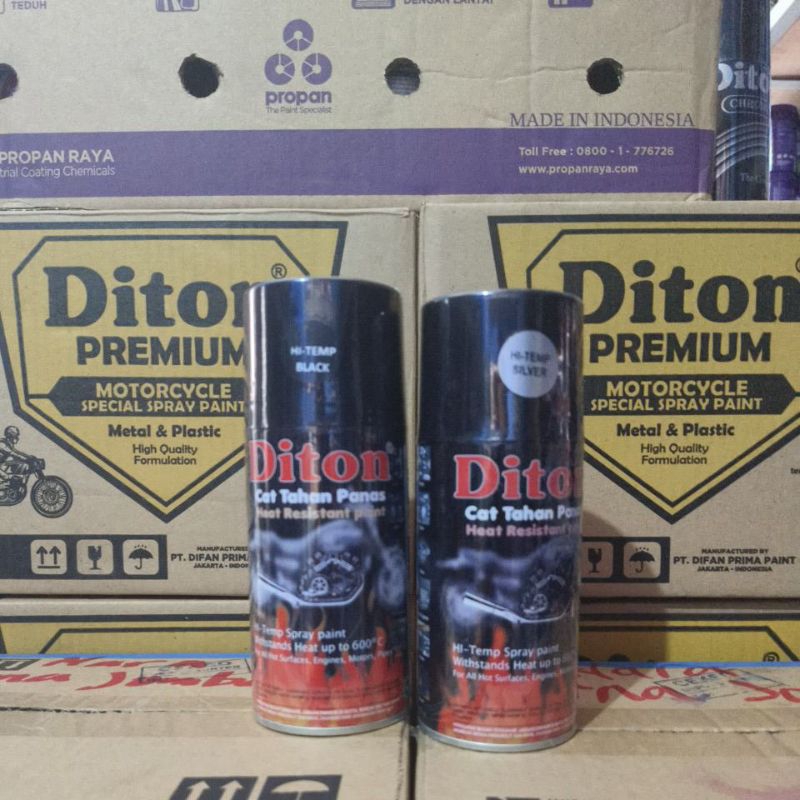 Jual DITON HI-TEMP Cat Smprot Pyloc Tahan Panas 600°°C Isi 300CC ...