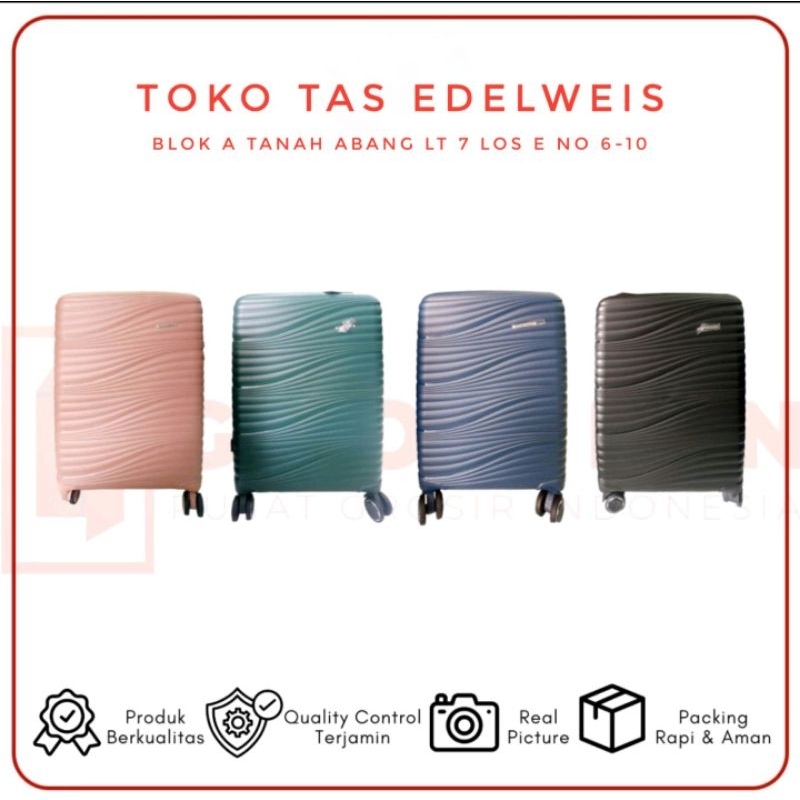 Jual Koper Swiss Polo Bahan Antipecah size 24 inch bagasi | Shopee ...