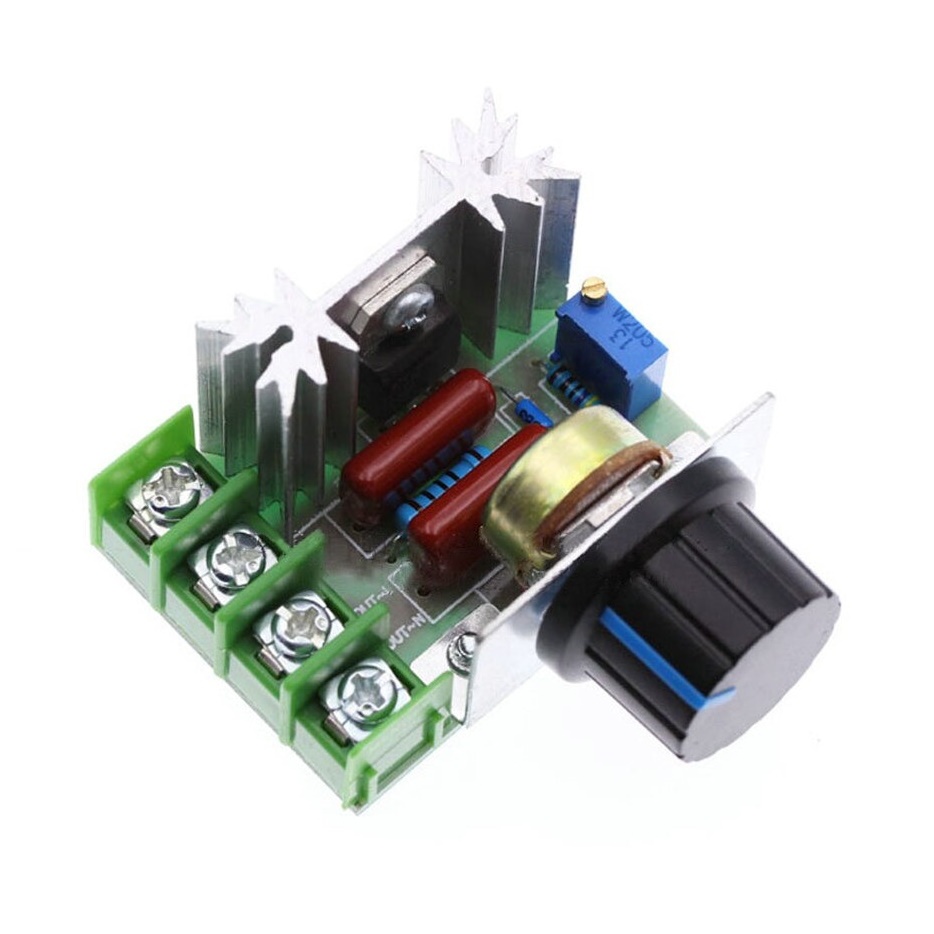 Jual Thyristor Komponen Pengatur Tegangan Power Regulator AC 220V 2000W ...