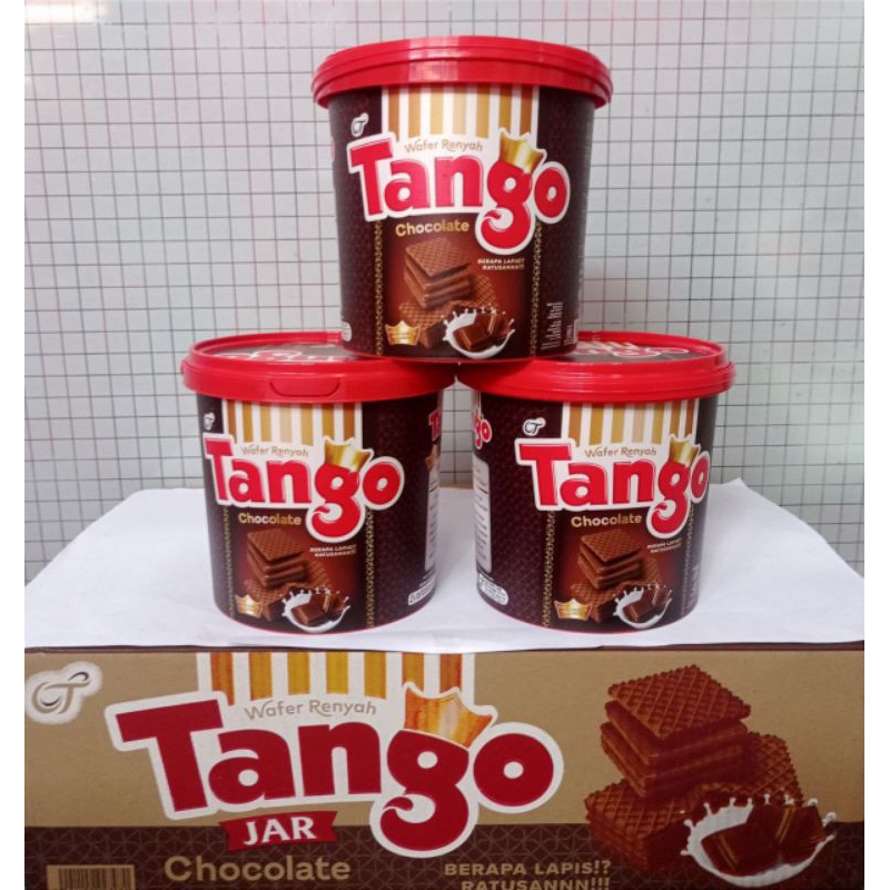 Jual Tanggo Wafer Jar 240g 2 varian rasa coklat dan vanilla exp 2026 ...