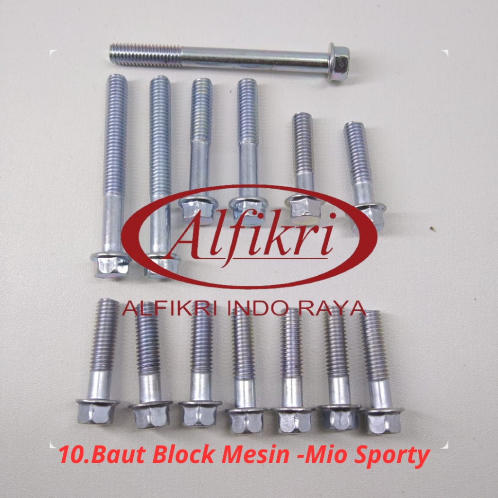 Jual Baut CVT Mio Sporty 1Set / Baud Cover CVT Mio Sporty 1Set / Baut ...