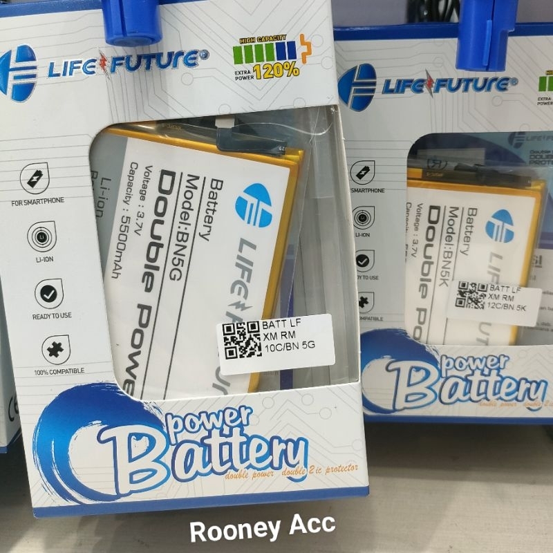 Jual BATERAI LF LIFE FUTURE XIAOMI REDMI 10C BN5G 5500mAh baterai ...