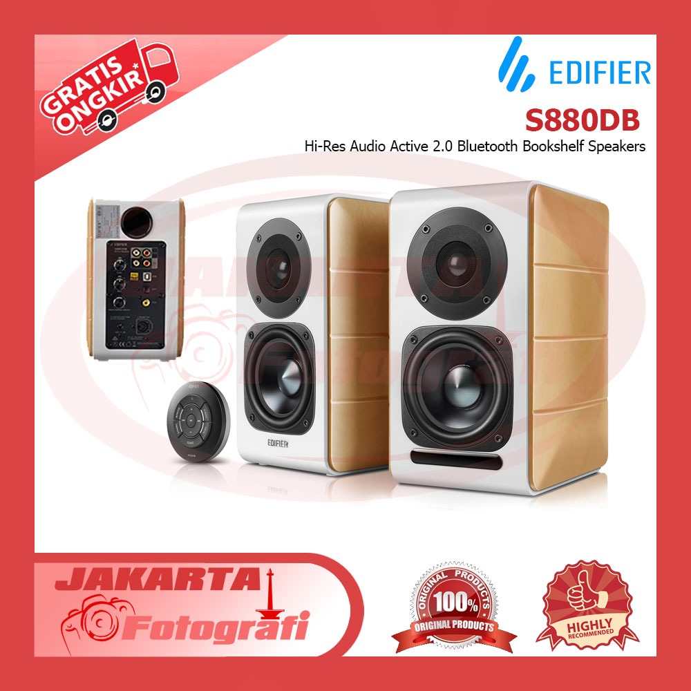 Jual Edifier S880DB Hi-Res Audio Active 2.0 Bluetooth Bookshelf ...