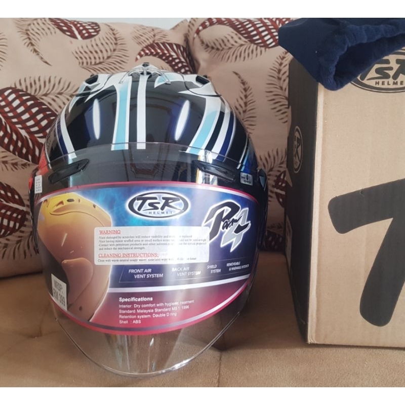 Jual Helm TSR RAM 4 Nakano Shuriken Green | Shopee Indonesia