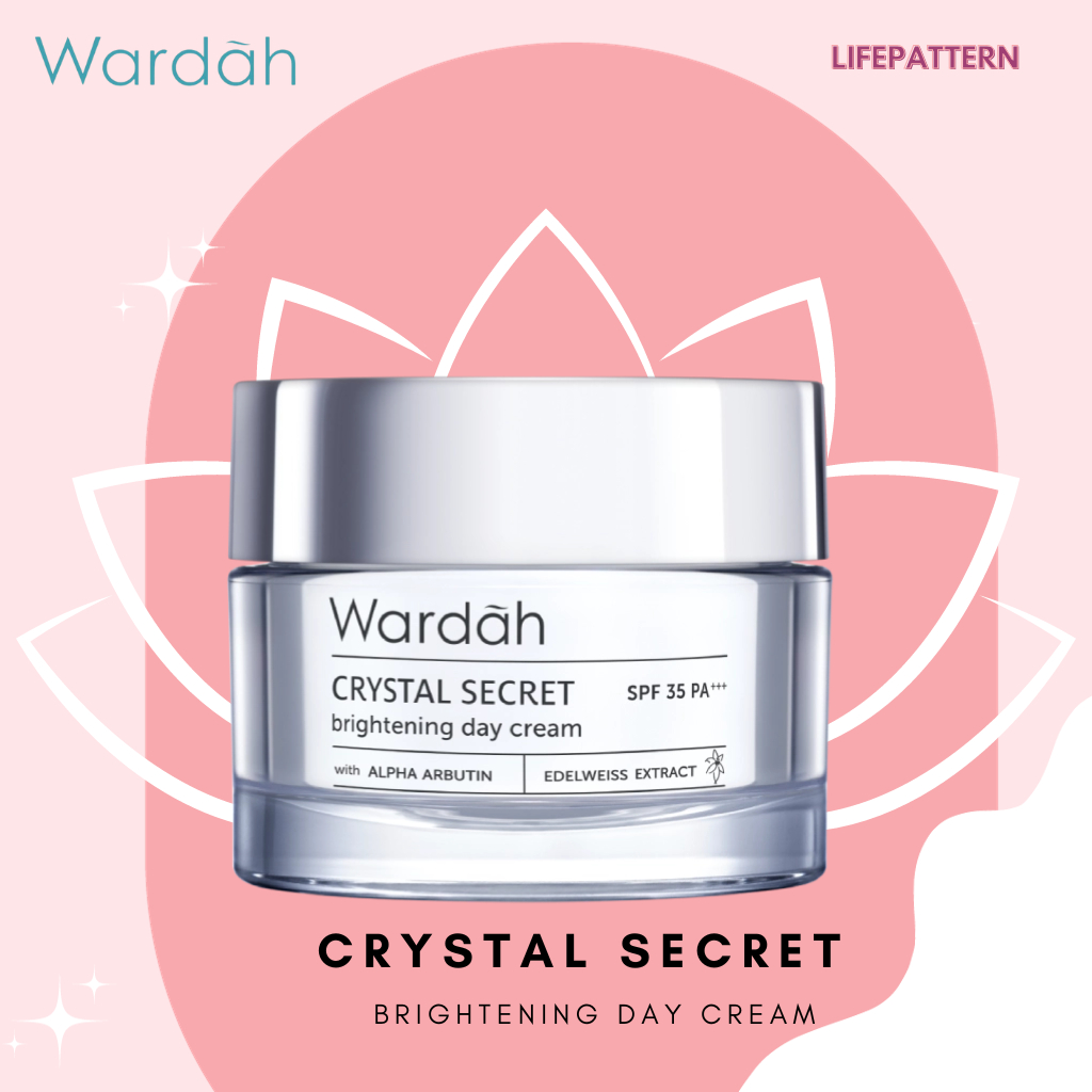 Jual Wardah Crystal Secret Brightening Day Cream - Krim Siang dengan ...