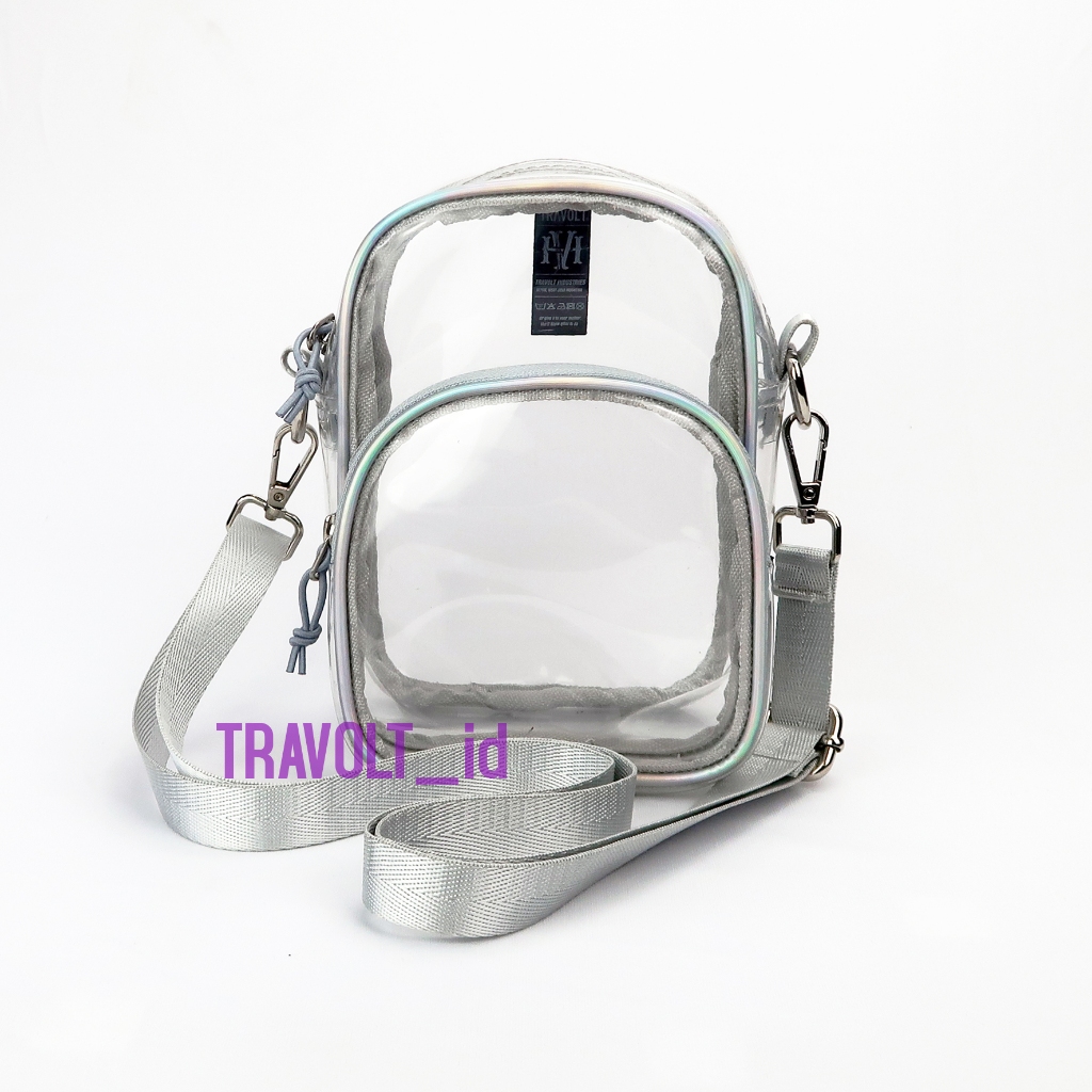 Jual Mini Sling Bag - Tas Hp Travolt - Tas Pvc Transparan - Tas Selempang - Mini | Shopee Indonesia