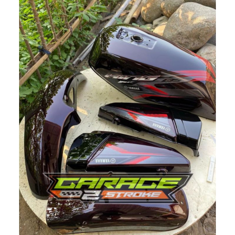Jual Tangki Set Body Set Yamaha Rx King Moonlight Red Custom | Shopee ...