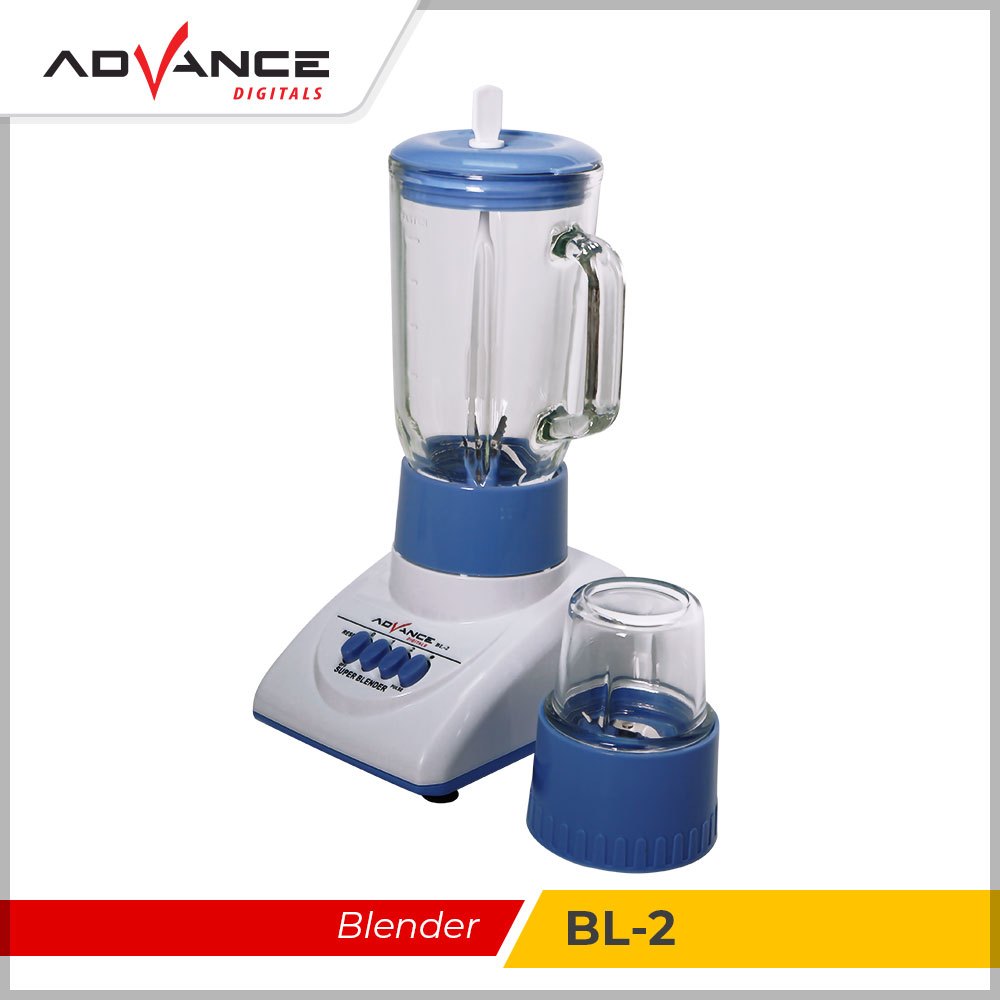 Jual BLENDER ADVANCE KAPASITAS 1,5 LITER BL-02 // BLENDER 2 IN 1 KACA ...