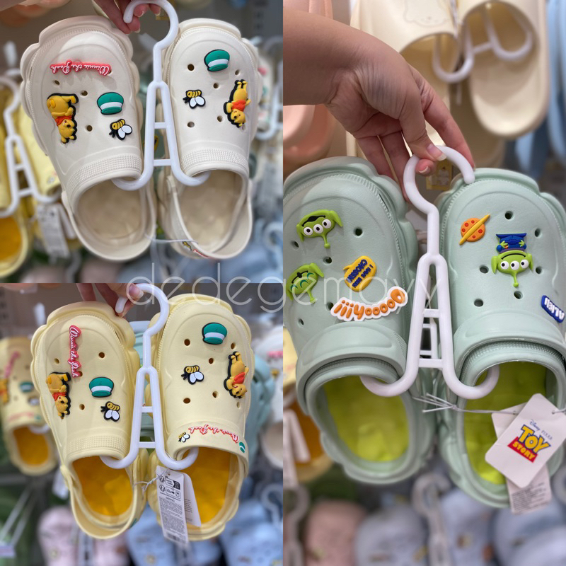 Jual Miniso x Pooh x Alien - Sandal Slop Winnie The Pooh / Sandal Slop ...