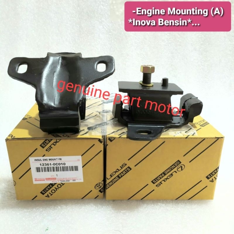 Jual ENGINE MOUNTING/DUDUKAN MESIN KIJANG INOVA INNOVA BENSIN (12361 ...