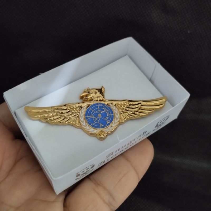 Jual brevet wing pdh garuda unifil un | Shopee Indonesia