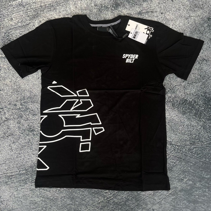 Jual Kaos spyderbilt vertical logo mirror sample | Shopee Indonesia