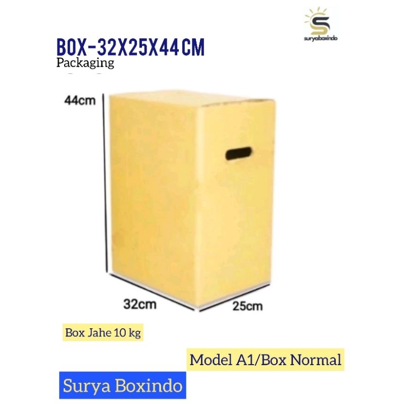 Jual Box JAHE 10 Kg 32x25x24 cm Double Wall/Packing/Kemasanproduck ...
