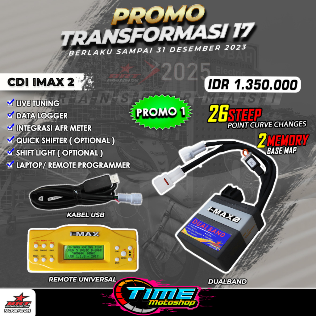 Jual CDI BRT IMAX 2 26 STEP / 52 SUPER / 52 SUPER PRO JUPITER MX ...