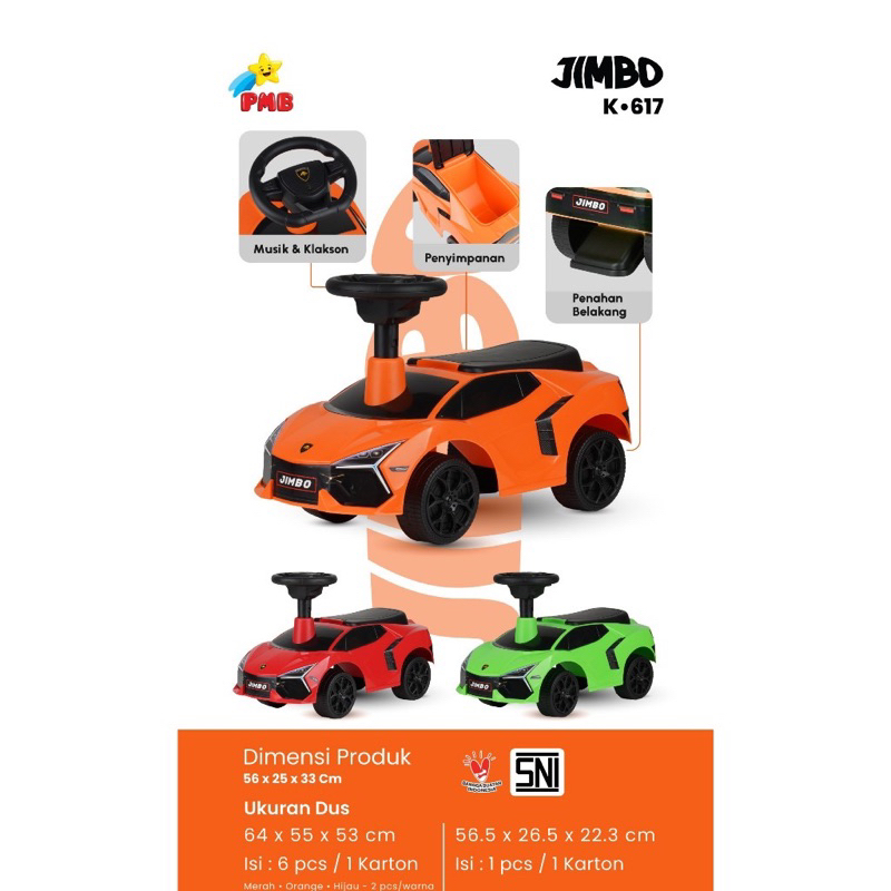 Jual shp bj 597 selika SL200 Mobil dorong jeep barbie - mobil duduk ...