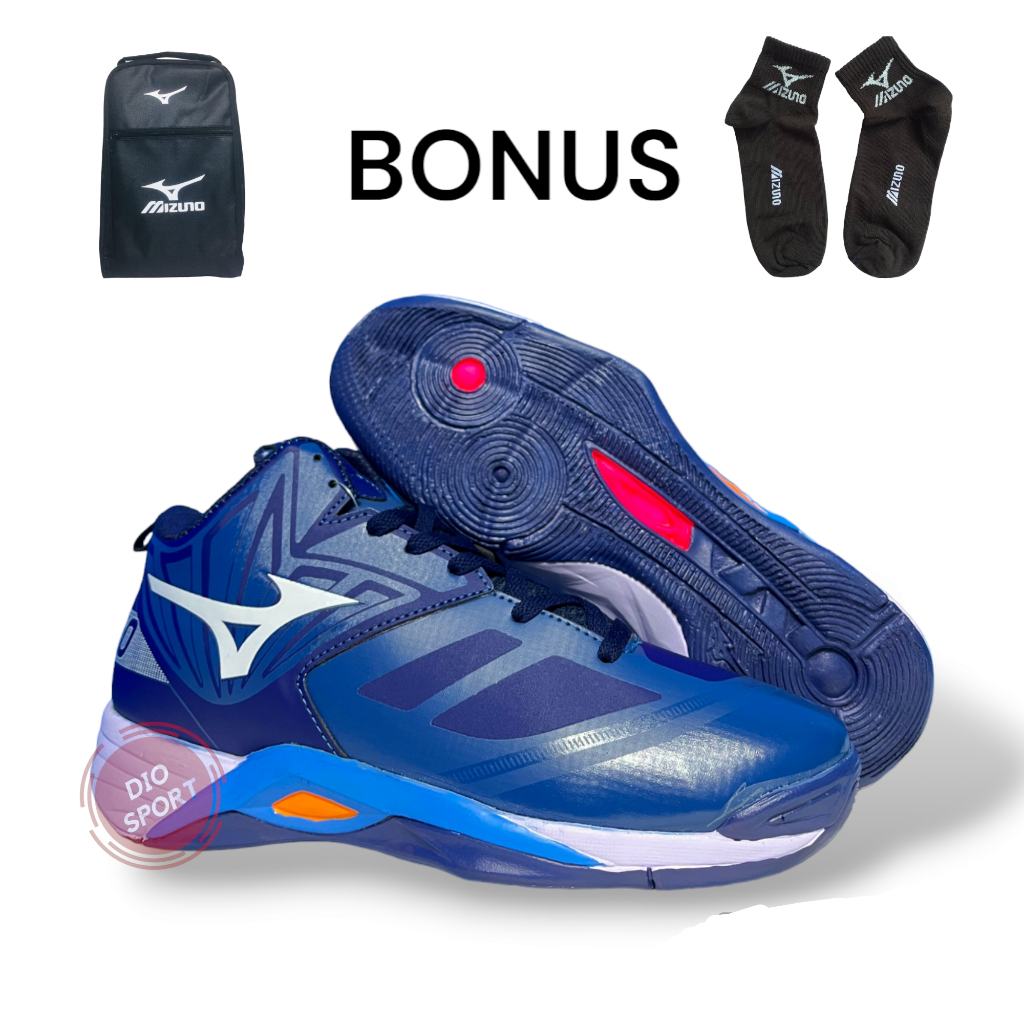 Jual Sepatu Volly mizuno wave momentum 2 volly ball /Sepatu Voli wave ...