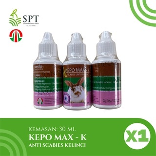 Jual KEPO MAX K 30 ML OBAT ANTI SCABIES PADA KELINCI | Shopee Indonesia