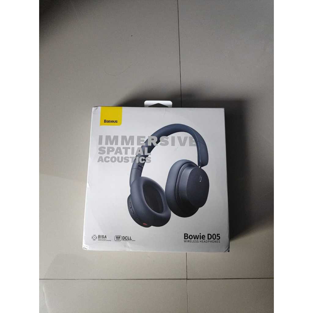 Jual Baseus Bowie D05 Foldable Wireless Headphone ENC Bluetooth 5.3 Wired Headset | Shopee Indonesia