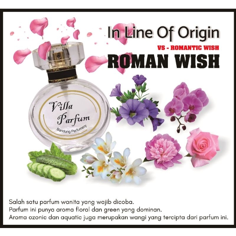 Jual parfum ROMANTIC WISH (ROMAN WISH)villaparfum | Shopee Indonesia