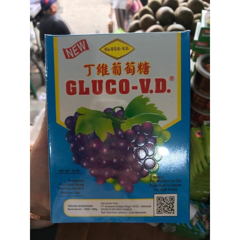 Jual Glukosa Gluco-VD /Gula Anggur /Gulcose D penambah energi dengan ...