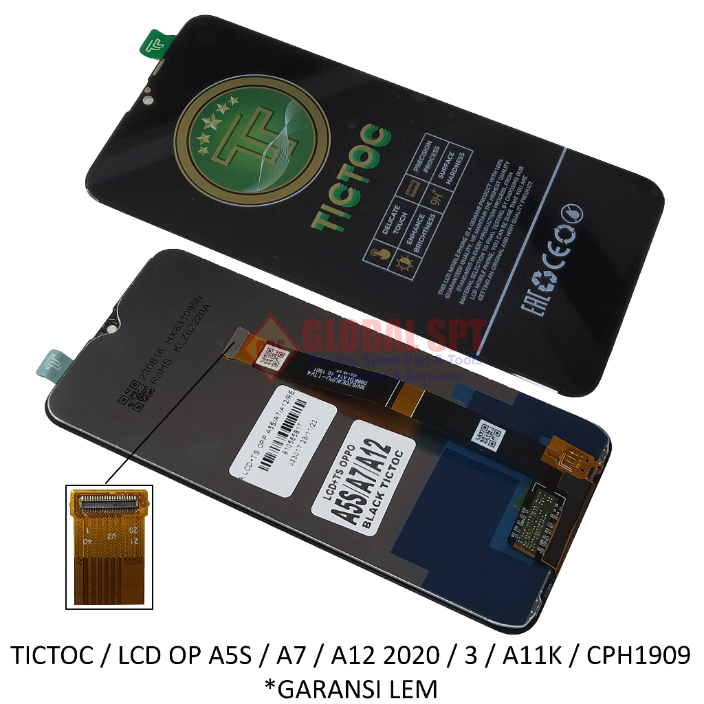 Jual LCD TOUCHSCREEN OPPO A5S / A7 / A12 2020 / 3 / A11K / CPH1909 ...