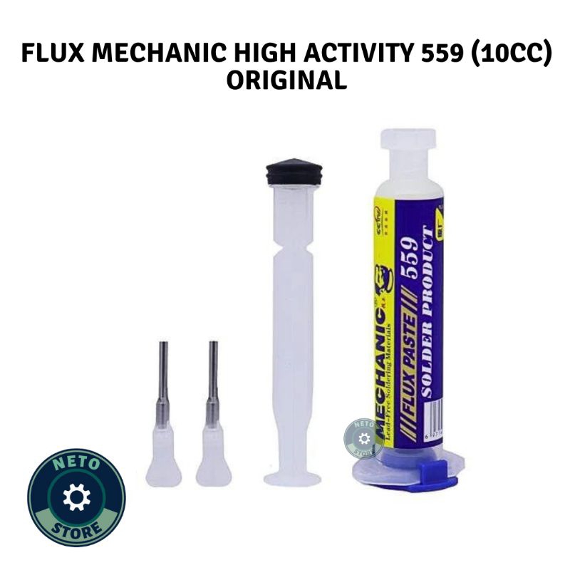 Jual FLUX MECHANIC HIGH ACTIVITY 559 (10CC) ORIGINAL | Shopee Indonesia