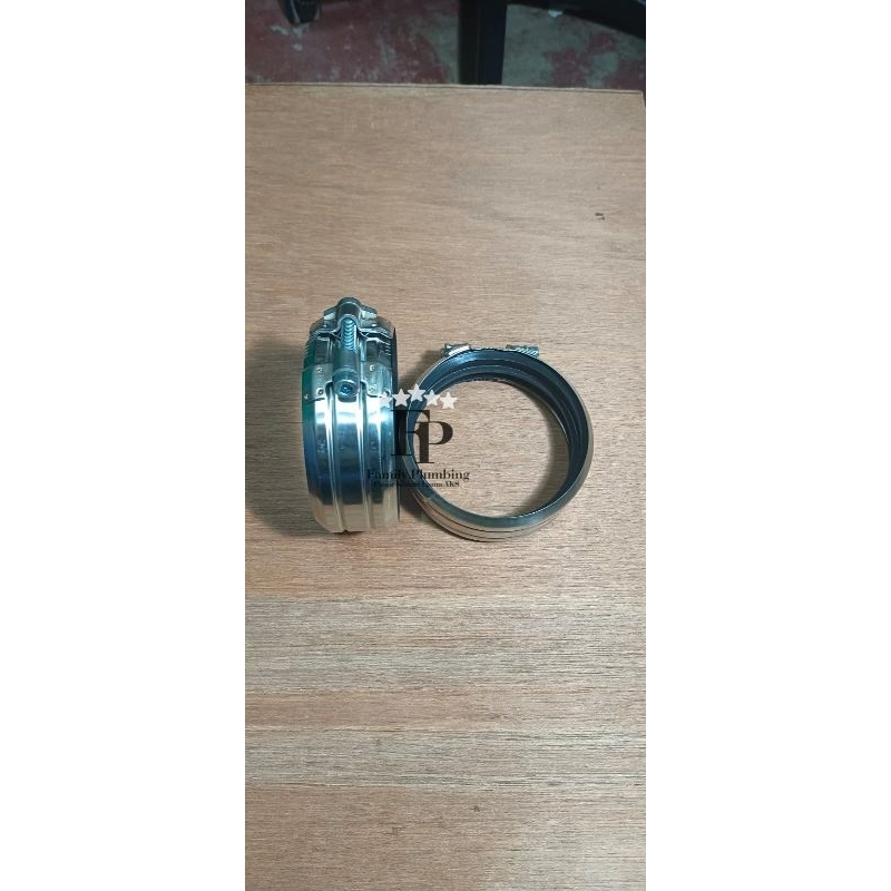Jual KLEM CLAMP COUPLING KOPLING CASH CAST KES IRON PIPA CIP BESI PVC 4 ...