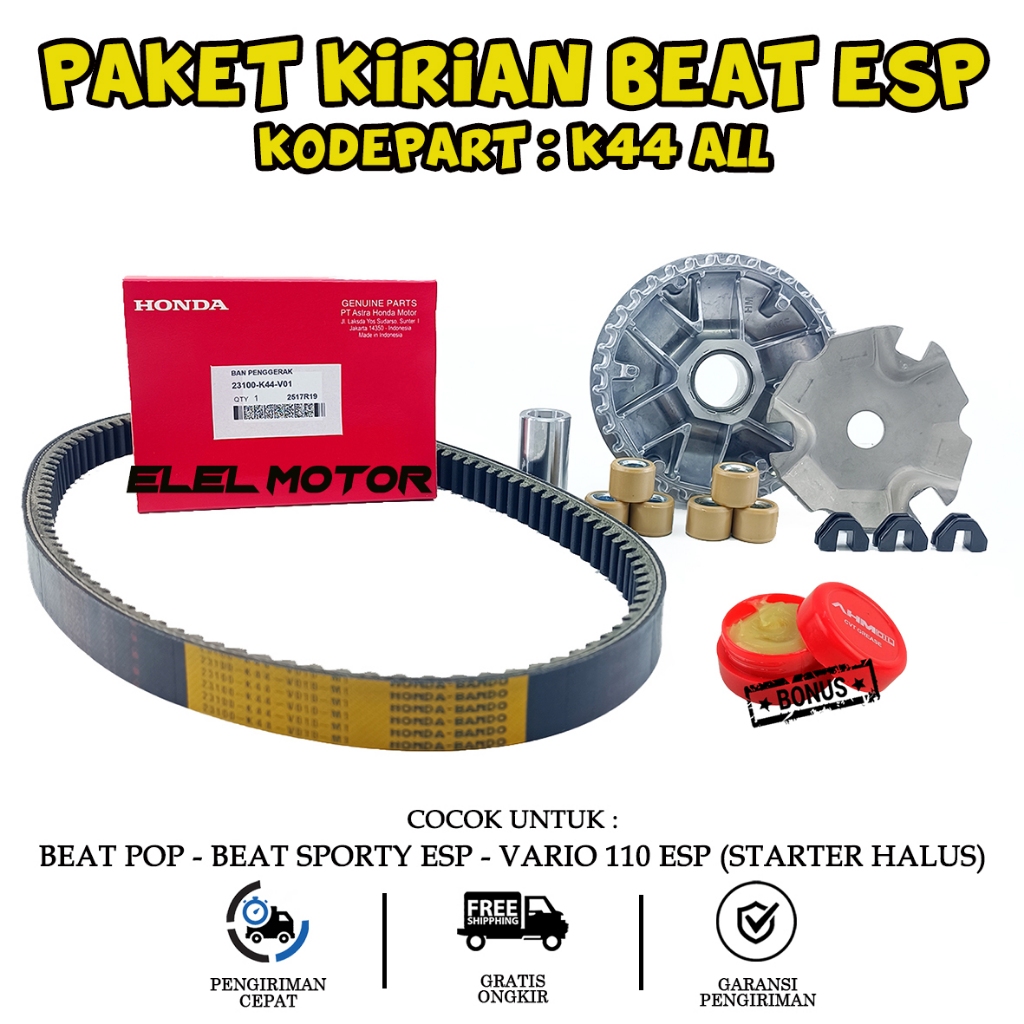 Jual Paket kirian rumah roller roler loler vanbelt venbelt v belt ...