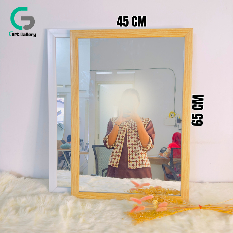 Jual Cermin Kaca Mirror Tempel Gantung Dinding Aesthetic 45 X 65 CM ...